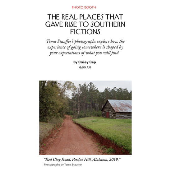 Casey Cep's essay for The New Yorker's Photo Booth: THE REAL PLACES ...